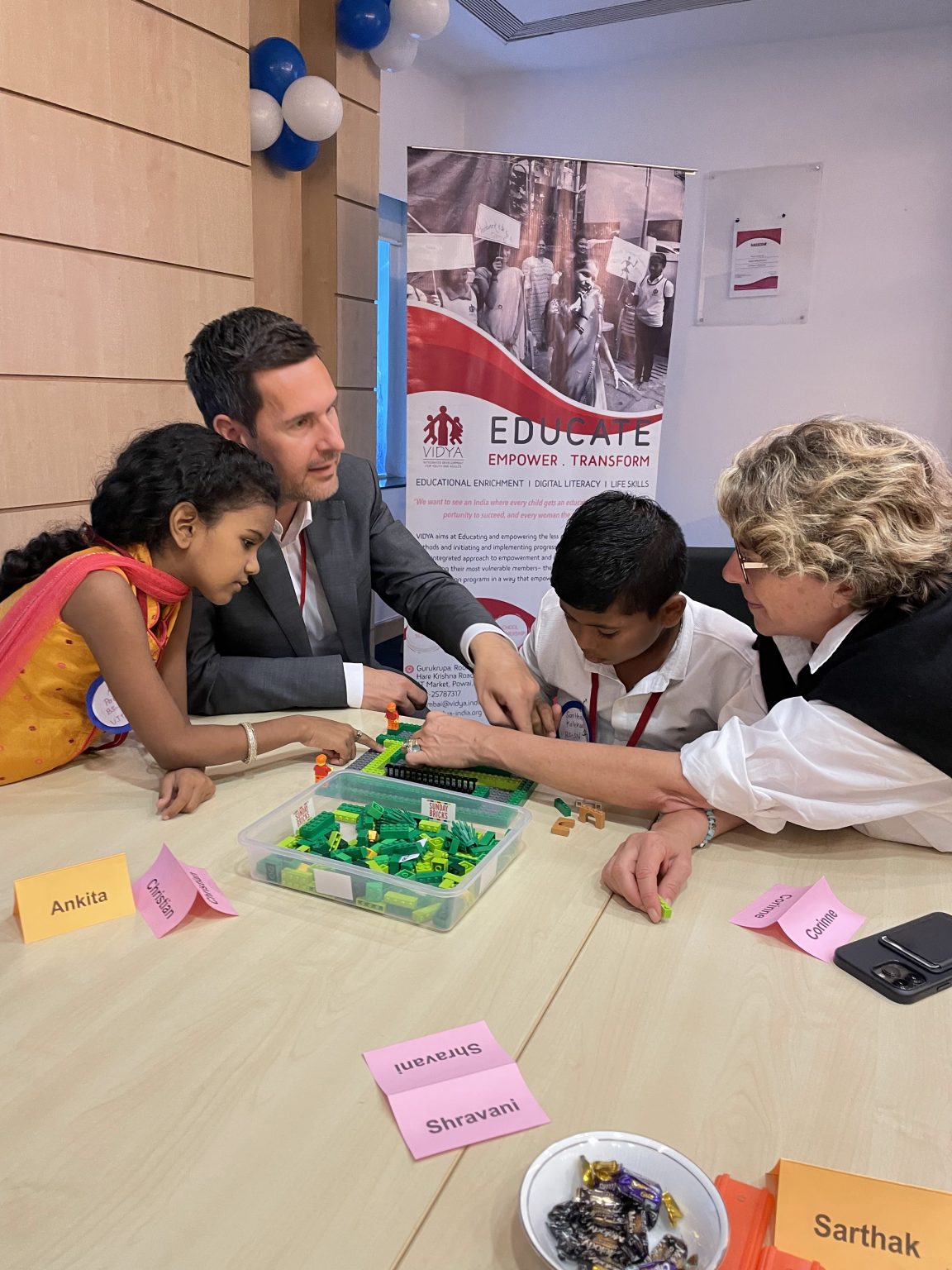 CSR activity for children with LEGO®